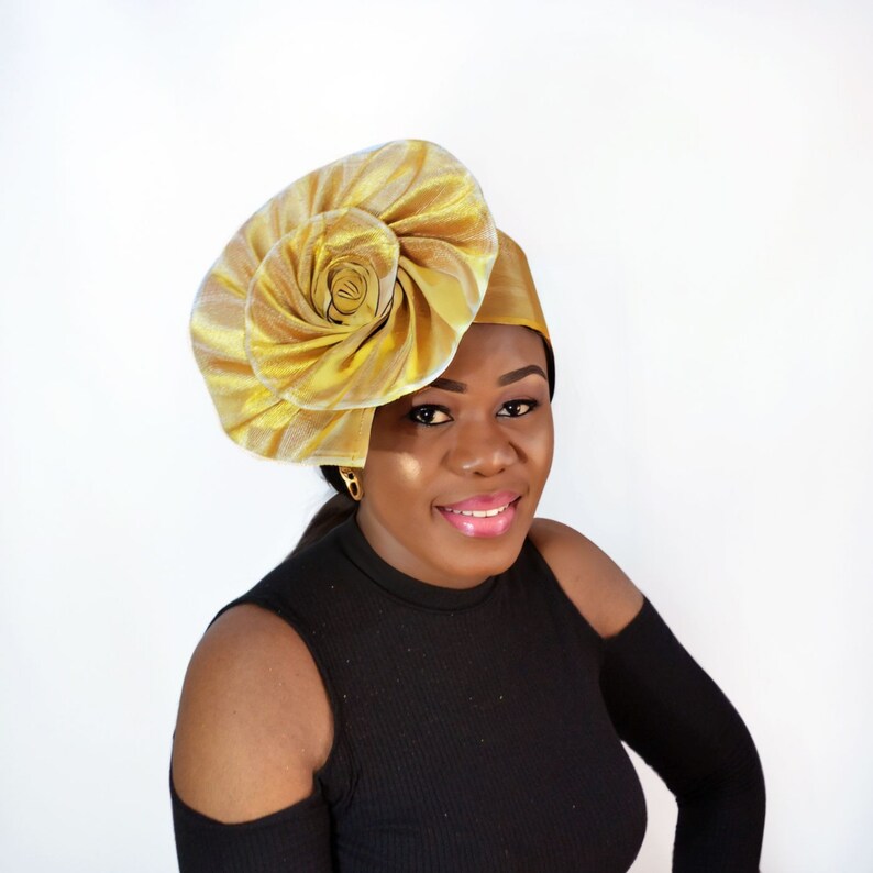 Zara Cap, Asooke Cap, Gele Style, Auto-gele, Wedding Hat, Asoebi Gele ...
