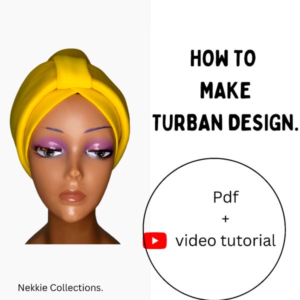 Turban Pattern - Etsy