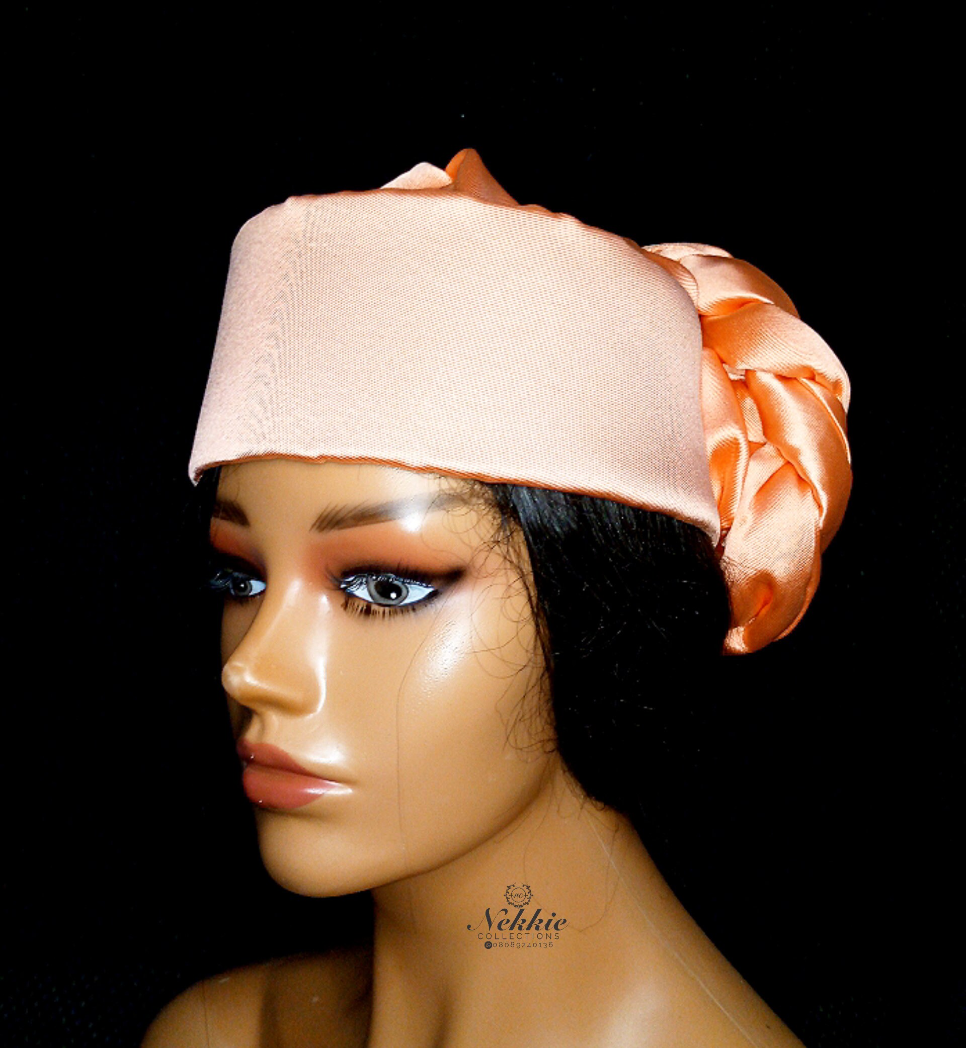 Zara Cap African Headwear Gele Style Auto-gele Wedding - Etsy UK