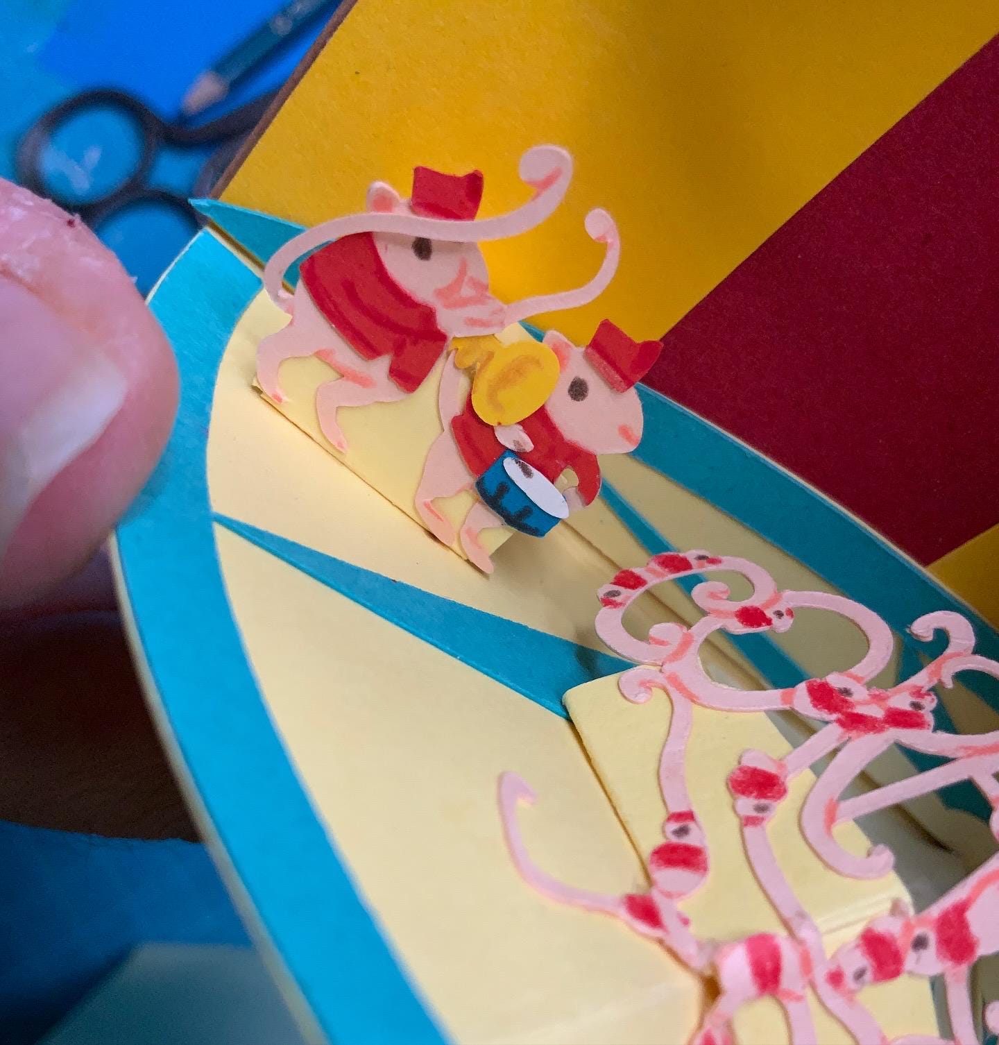 Coraline Pop-up Carousel Template: Printable PDF and SVG for Cutting ...