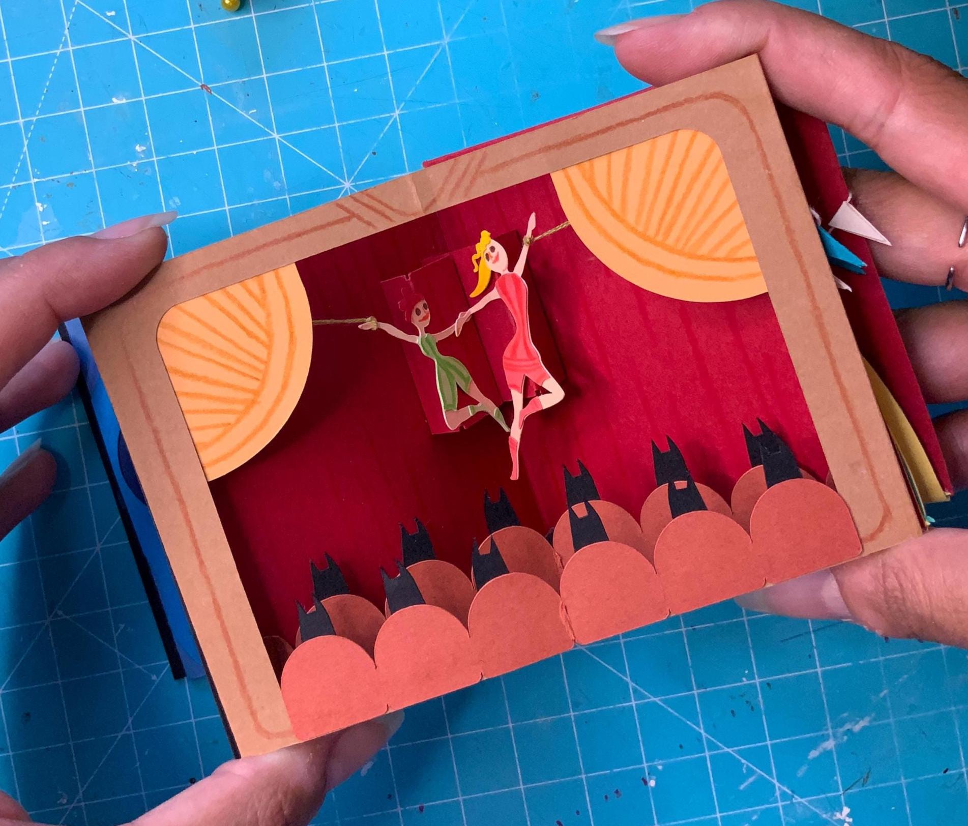 Coraline Pop-up Carousel Template: Printable PDF and SVG for Cutting ...