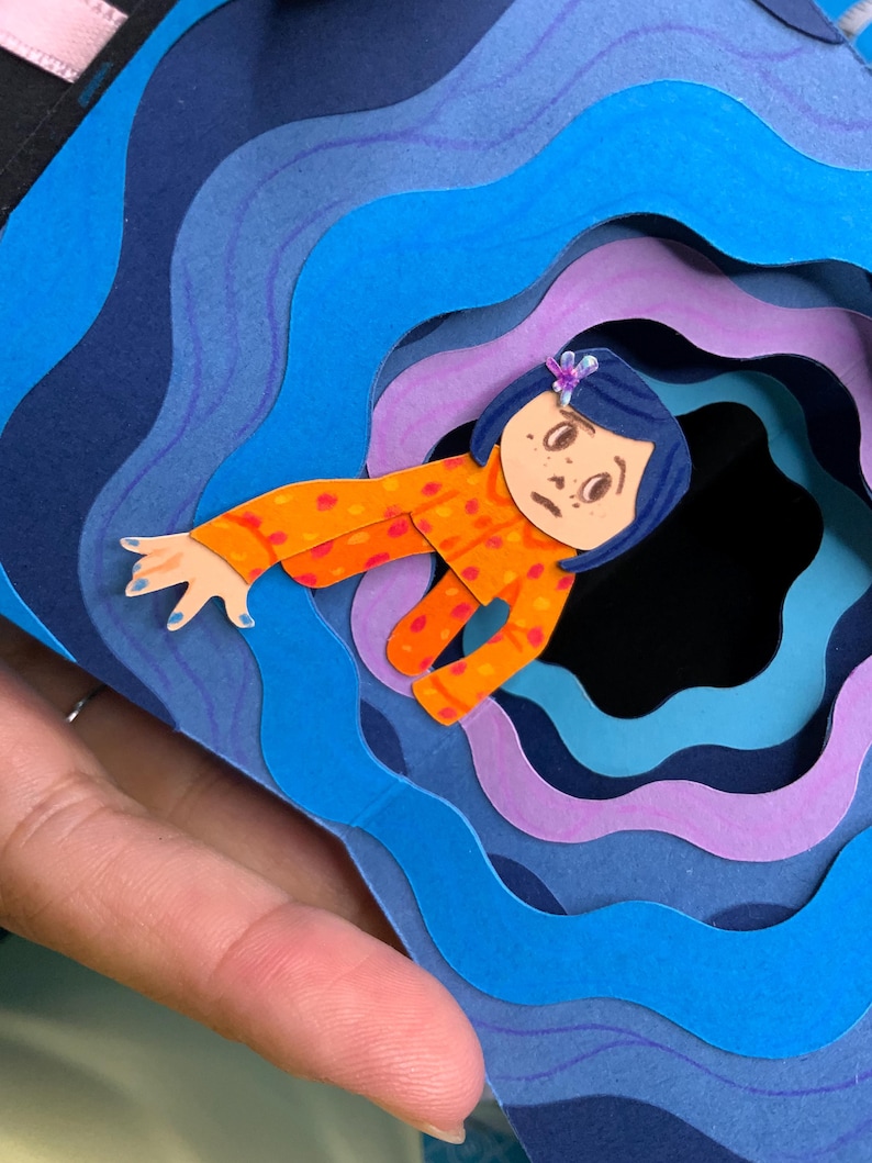 Coraline Pop-up Carousel Template: Printable PDF and SVG for Cutting ...
