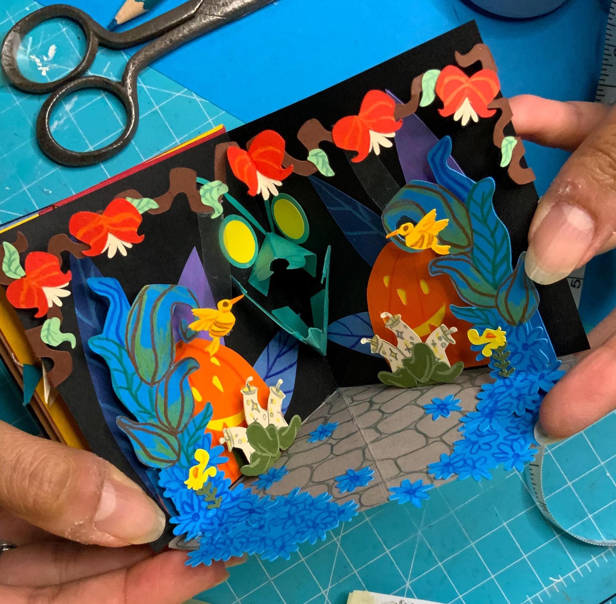 Coraline Pop-up Carousel Template: Printable PDF and SVG for Cutting ...