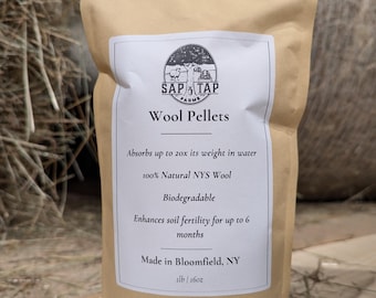 Wool Fertilizer Pellets - Etsy