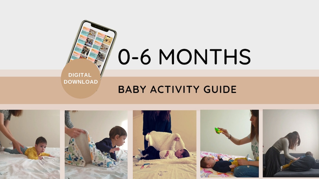 At Home Infant Activities for 0-6 Months, Child Development VIDEO ...