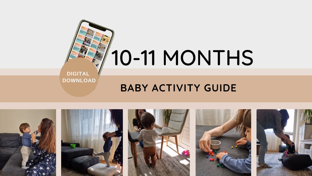 Indoor Baby Motor Skills Activity Guide, Digital Milestone Development ...