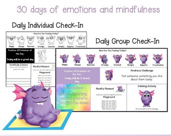 Classroom Daily Check In - Etsy