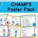 CHAMPS Posters for the Classroom - Upper & Lower Primary - PDF and ...