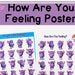 How Are You Feeling? Poster - Recognise Emotions Check in Chart With ...