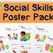 Social Skills Poster Pack Printable Classroom Display for Social ...