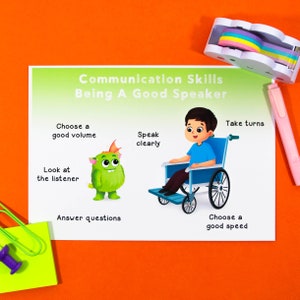 Good Communication Skills Posters - Classroom Printable - Etsy