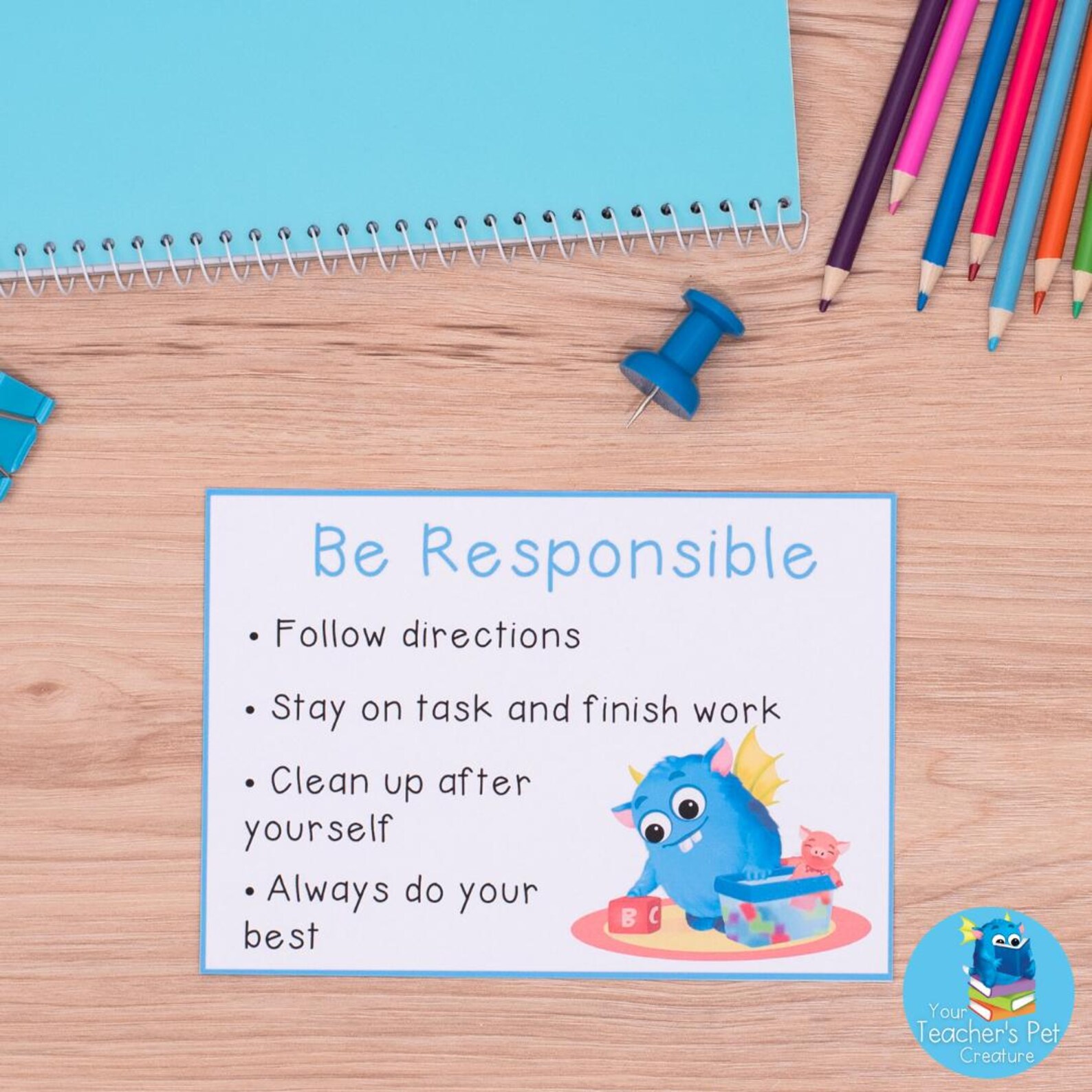 Respectful, Responsible, Safe and Proactive Posters for Classrooms - Etsy