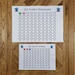 100 Acts of Kindness Chart & 100 Positive Behaviours Chart - Etsy