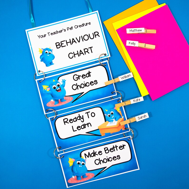 Whole Class Behaviour Peg Chart - Visual Reward Tracker - Etsy