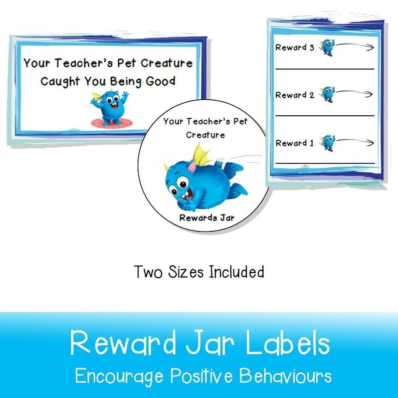 Rewards Jar Labels - Etsy