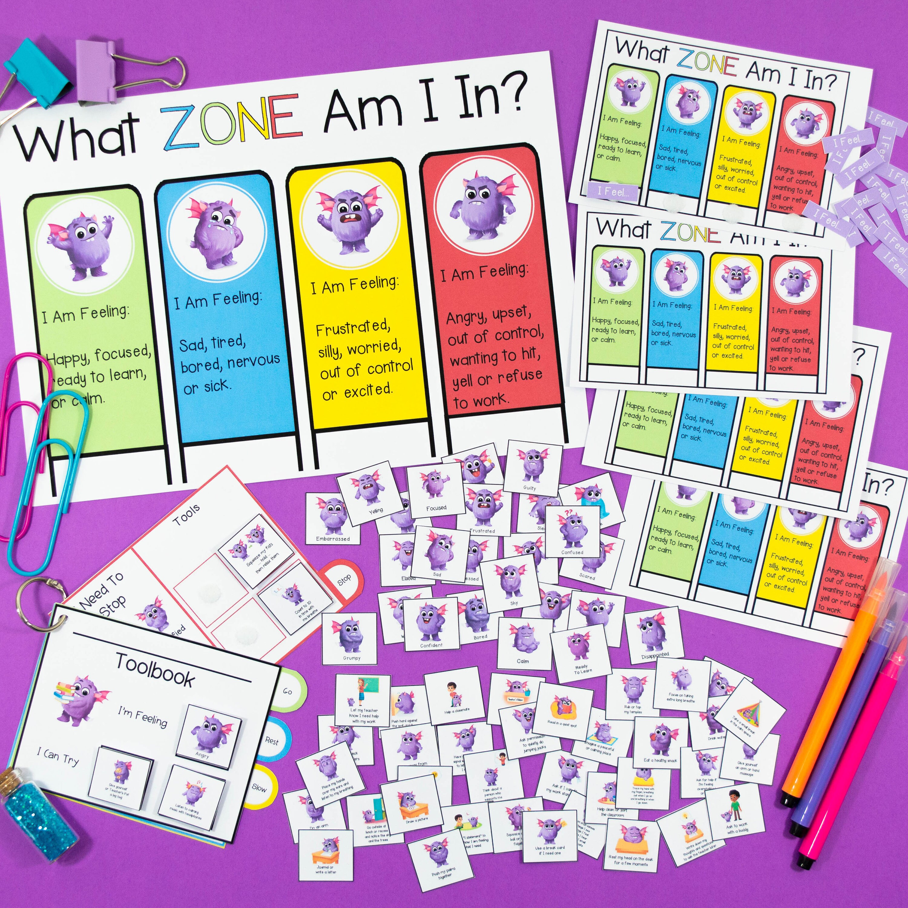 Kids Emotion Chart Kids Emotions Cards Emotion Poster Kids - Etsy UK
