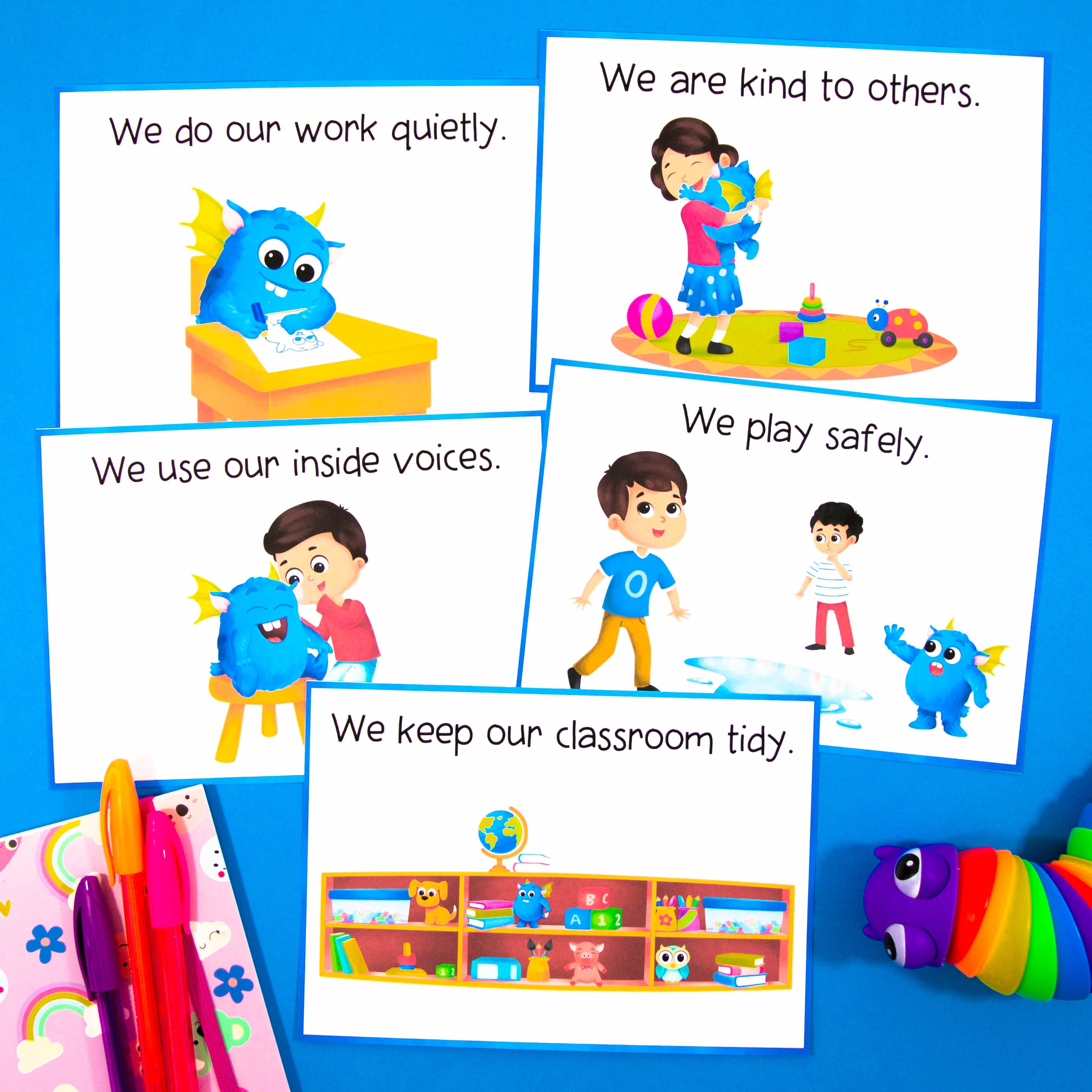 Classroom Rules / Classroom Guidelines Posters Pack for Classroom ...