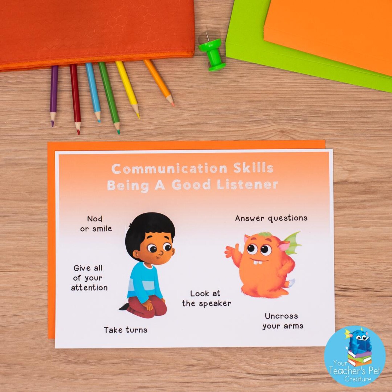 Good Communication Skills Posters - Classroom Printable - Etsy