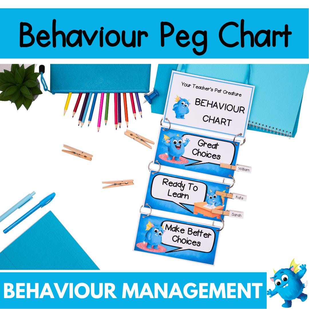 Whole Class Behaviour Peg Chart - Visual Reward Tracker - Etsy