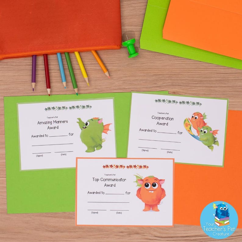 Social Skills Classroom Certificates - Printable - Etsy