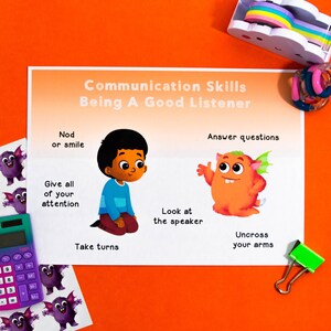 Good Communication Skills Posters - Classroom Printable - Etsy
