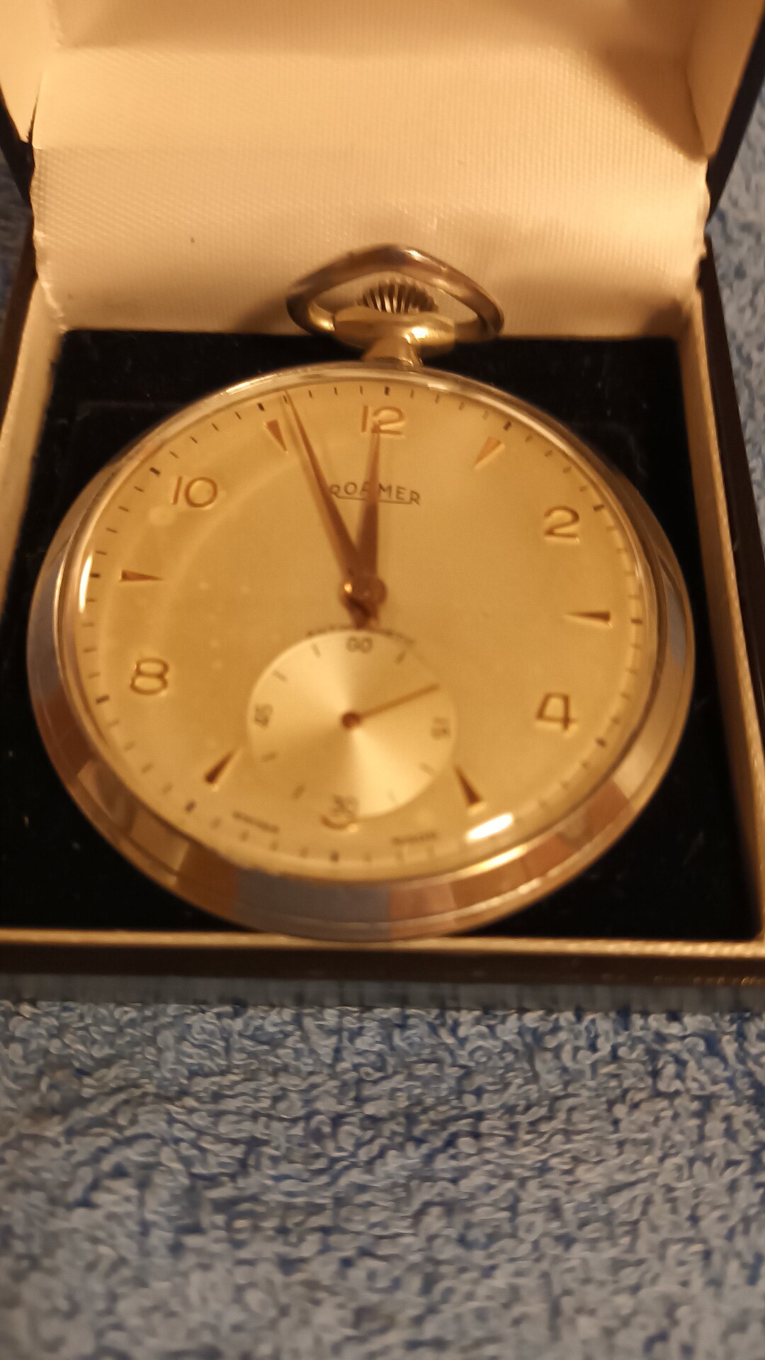 1940's Silver Roamer Pocket Watch Fully Working - Etsy