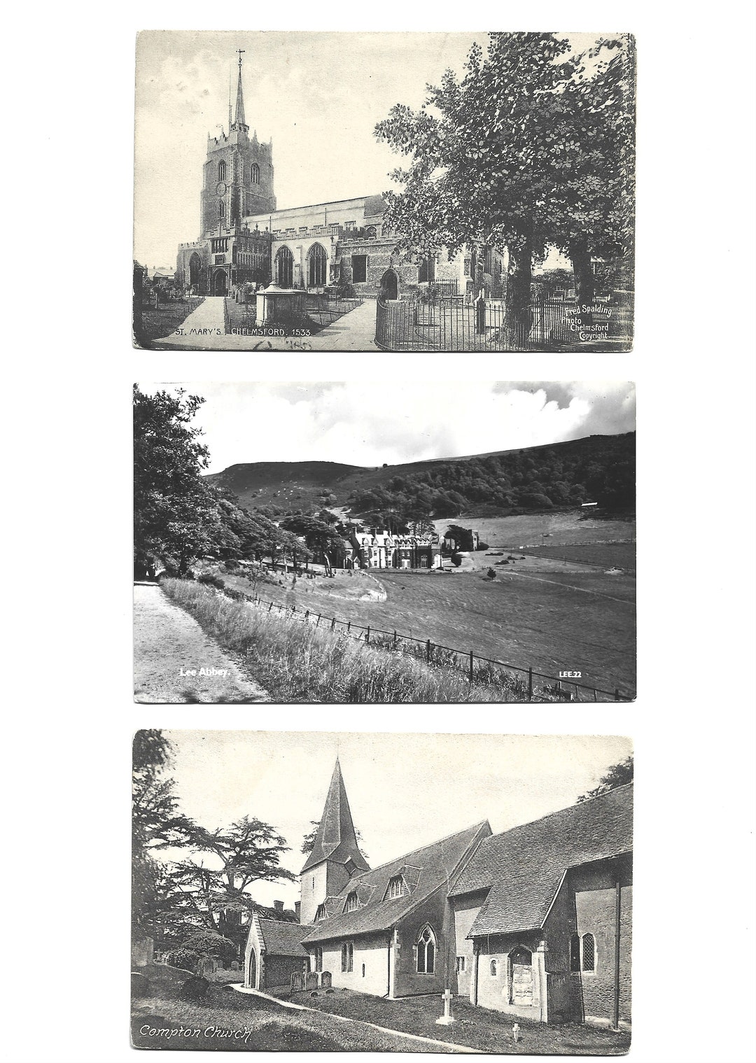 Rare Find - 1953 Church Postcards - Set of Six - Excellent Condition ...