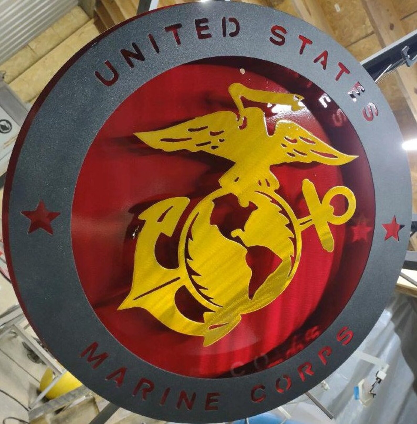 3D Military Metal Art - Etsy