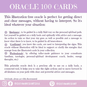 Printable Oracle Deck 100 Oracle Cards Printable Oracles Oracle Deck ...