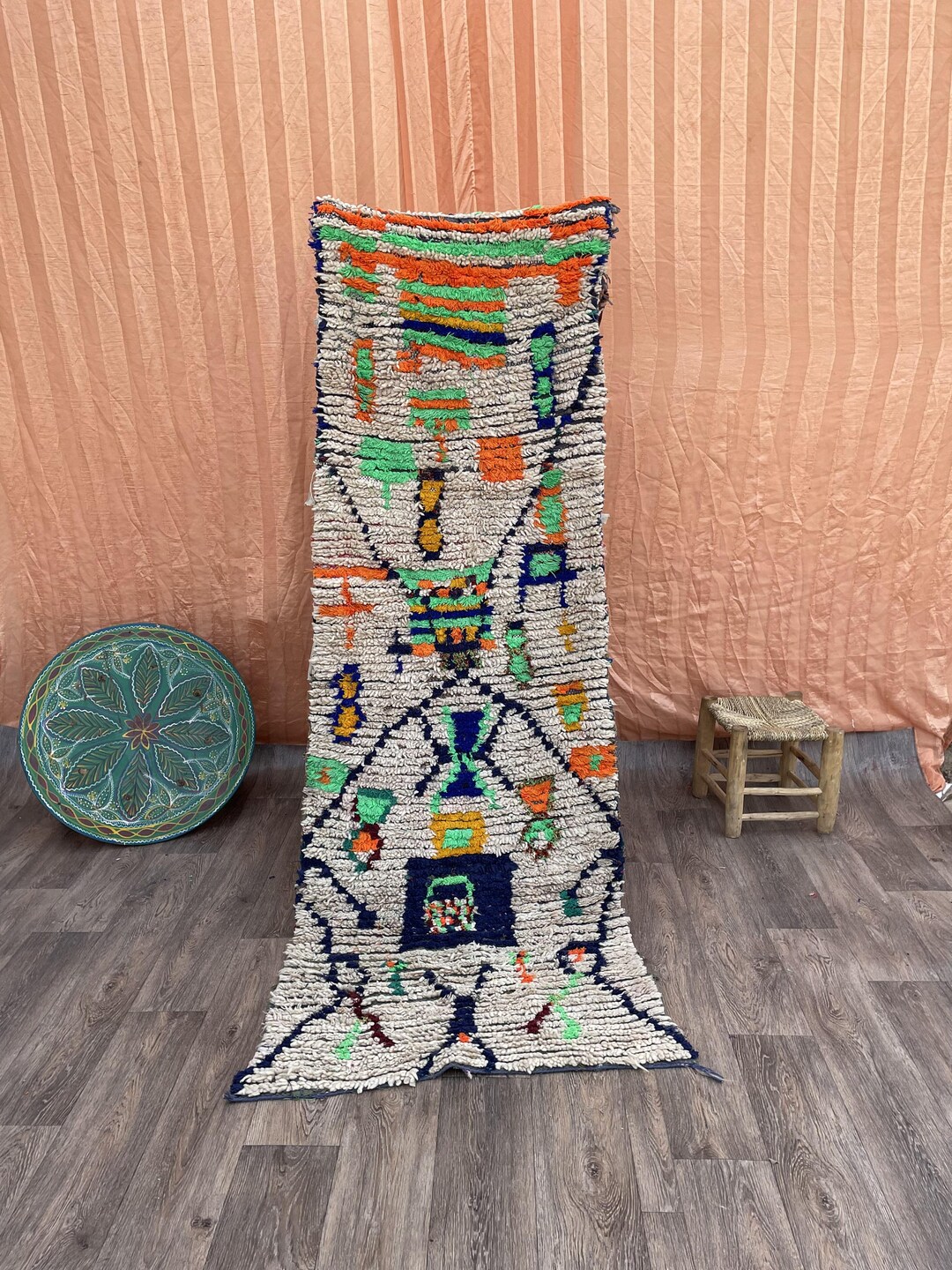 Runner 2x6 Ft,vintage Moroccan- Hallway Runner Rug Moroccan - Berber ...
