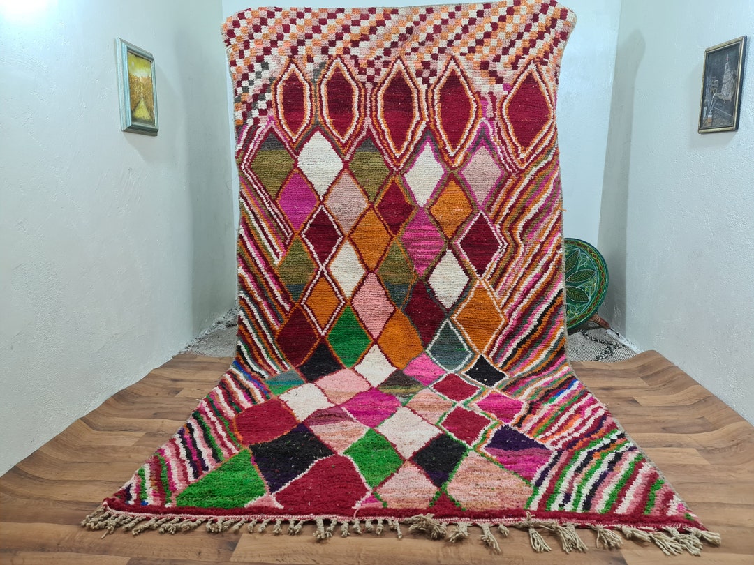 Tapis Marocain Personnalisé - Tapis Personnalisé - Tapis En Laine ...