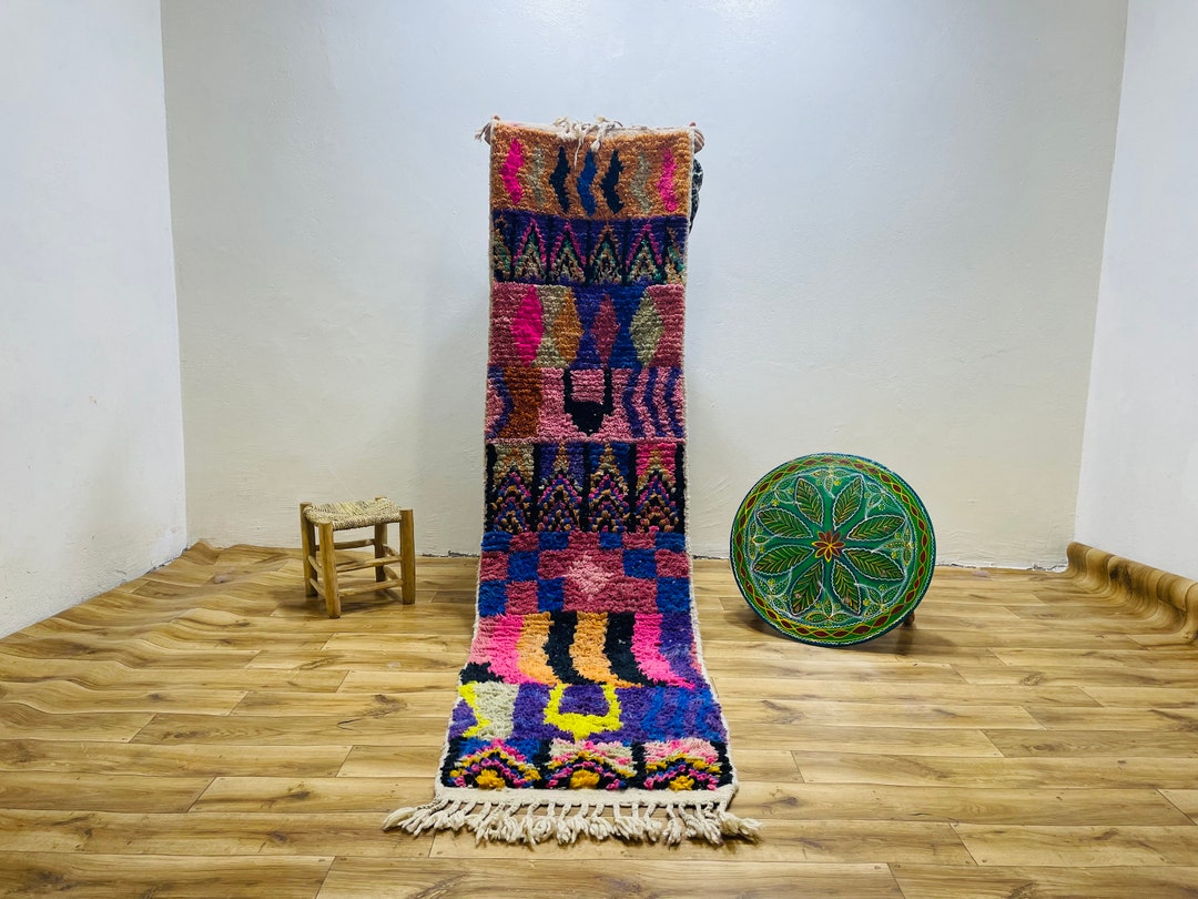 Runner Rug, Handmade Wool Rug,colourful Runner,runner for Kitchen, Gift ...