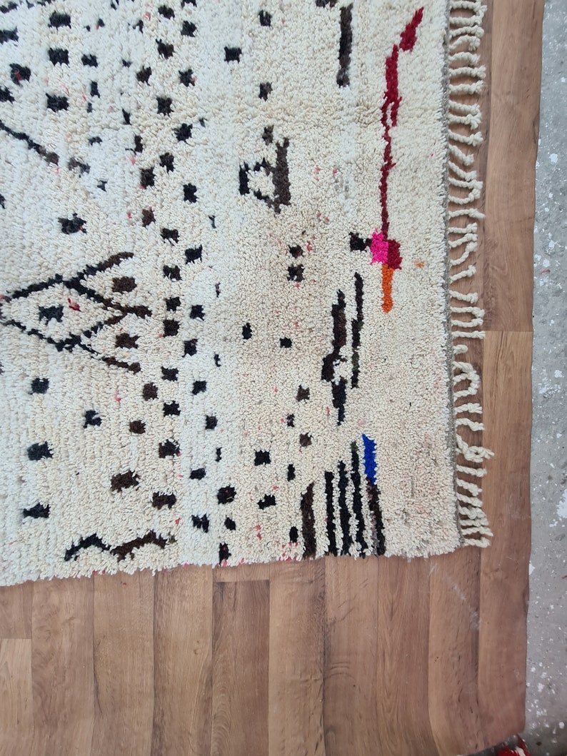 Tapis Berbère Marocain Tapis Beni Ourain moroccan Handmade - Etsy