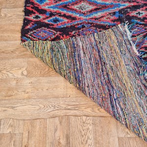 3x6 Ft, Vintage Rug Runner, Area Rug Checkered, Traditional Home, Floor ...