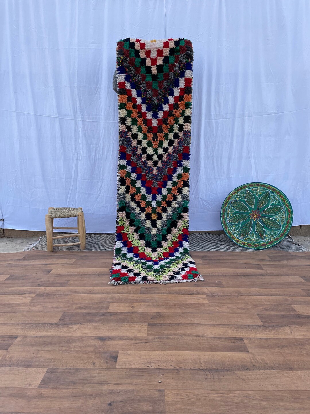 2x7 Ft - Colorful Kitchen Rug - Azilal Rug for Kitchen- Floor Rug for ...