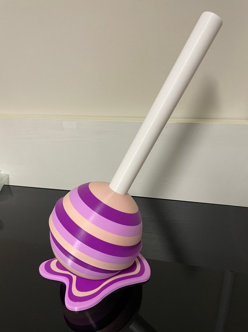 MEGA GIANT Melting Lollipop - Popart - Mega Giant 3D Lollipop - Etsy