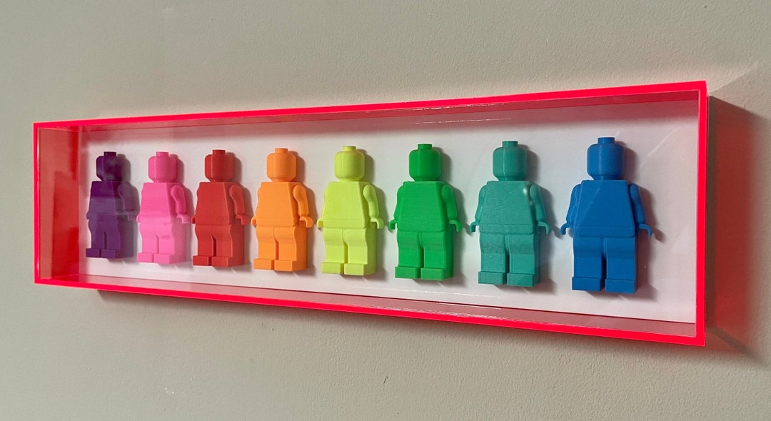 Pop Art Wall Art Wall Decor Figure Play Room Decor - Etsy