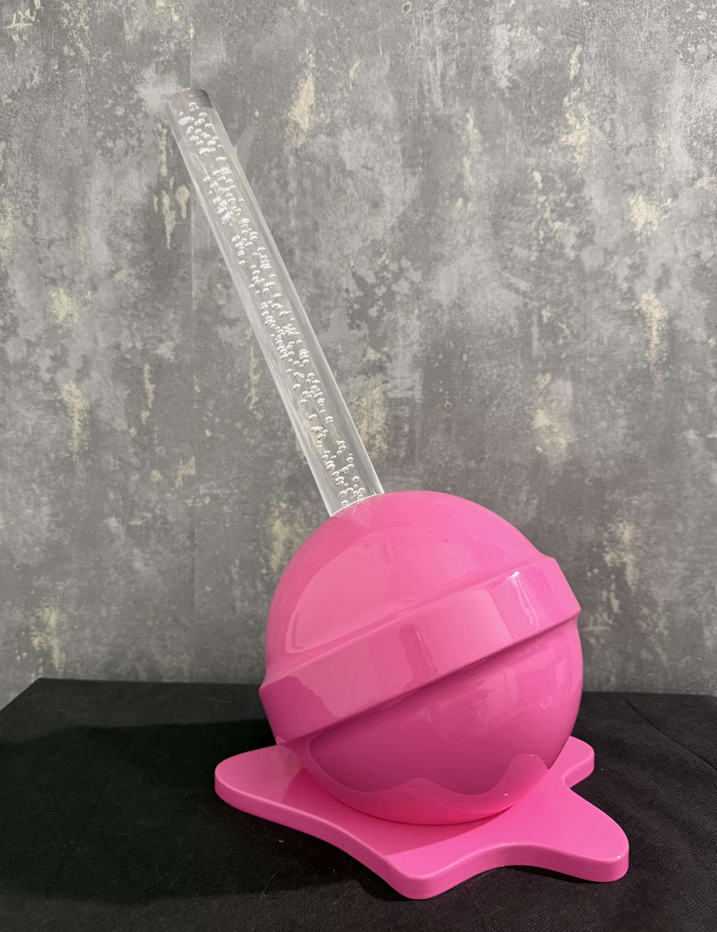 MEGA GIANT PAINTED Melting Lollipop Intinta - Popart - Giant 3D Painted ...