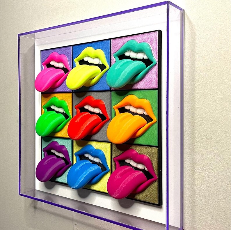 Pop Art Wall Art 3D Sculptures Comic Popart Wow shock - Etsy