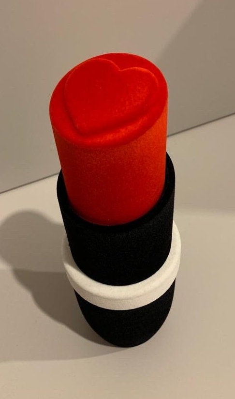 GIANT LIPS STICK Giant Lipstick Floked Velvety 3d - Etsy