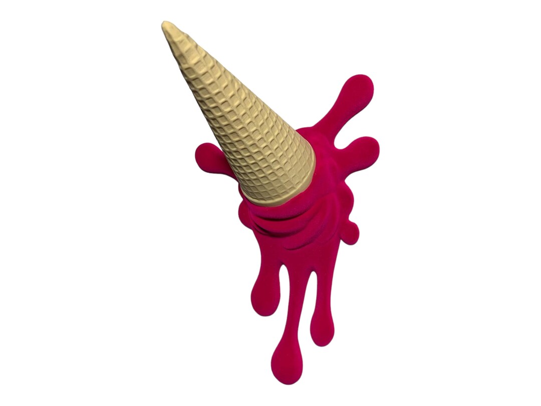 Wall melted GIANT ICE CREAM Velvet pop Art Wall Art Decorative Ice ...