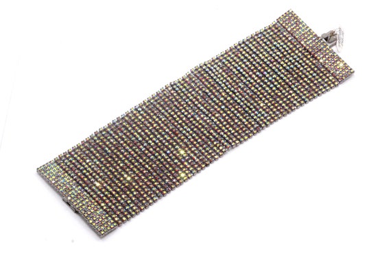 NOS French Couture Designer Aurora Borealis Crystal … - Gem