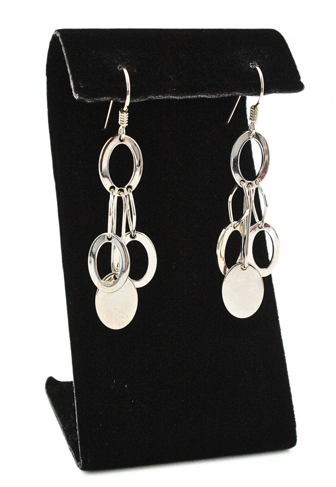 Opulent ASJ Alyssa Smith Jewellery Italy Sterling Silver Dangle Link ...