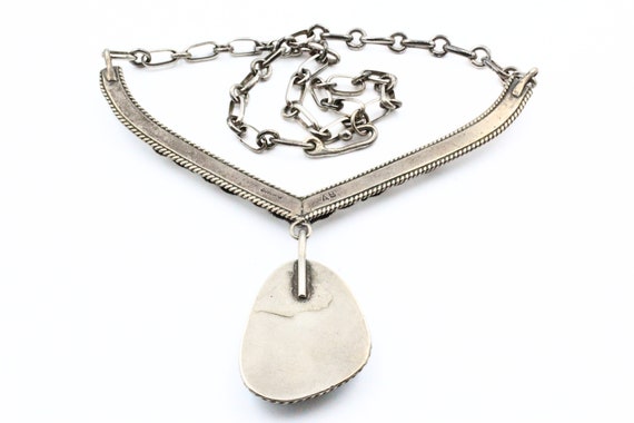 Anna Begay Early Navajo Pyrite Turquoise Spider Web S… - Gem