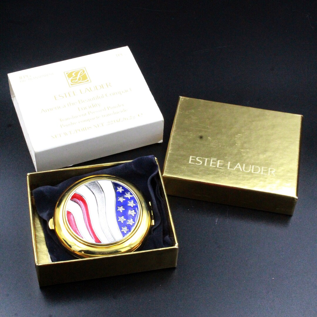 Esteé Lauder Limited Edition America the Beautiful Compact Lucidity - Etsy