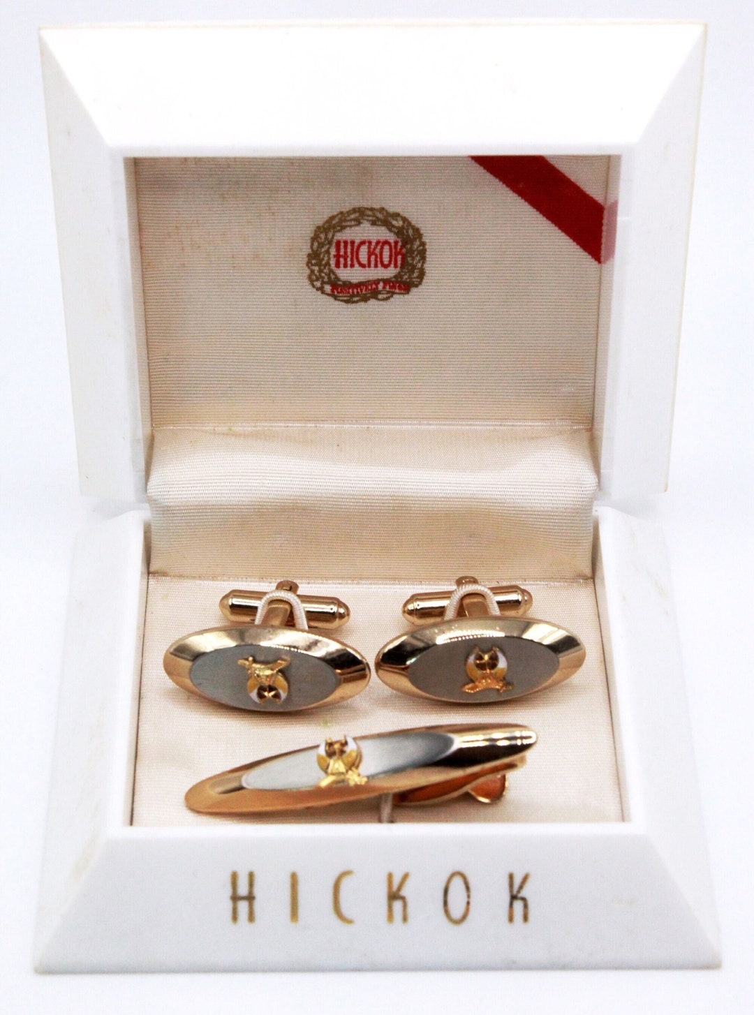 Hickok Signed Designer Logo NOS Men's Cuff Links - Etsy