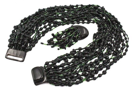 Phenomenal Gerda Lynggaard Monies Multi-Strand Green … - Gem