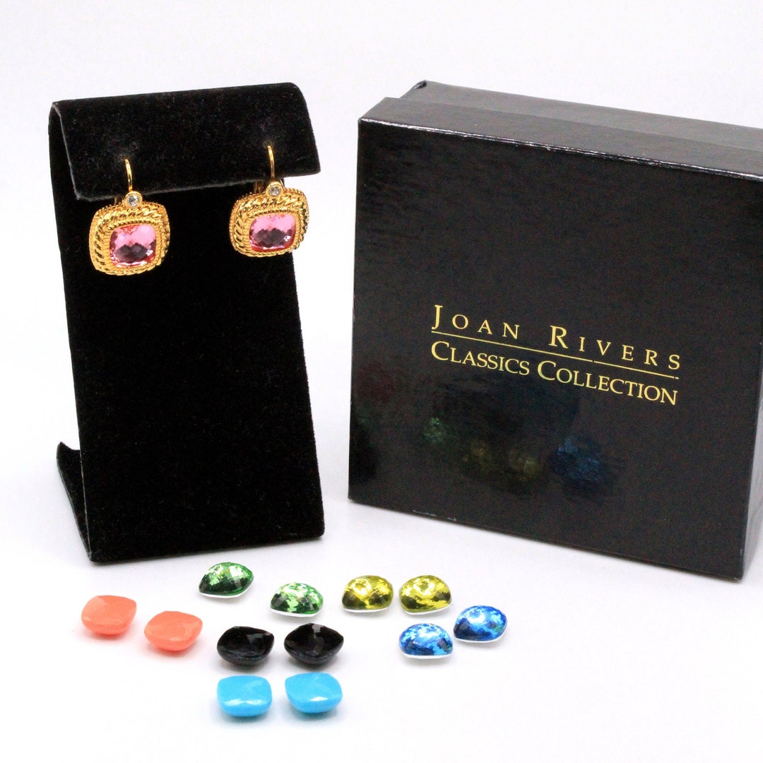 Joan Rivers Designer High End Classics Collection Multicolor Crystal ...