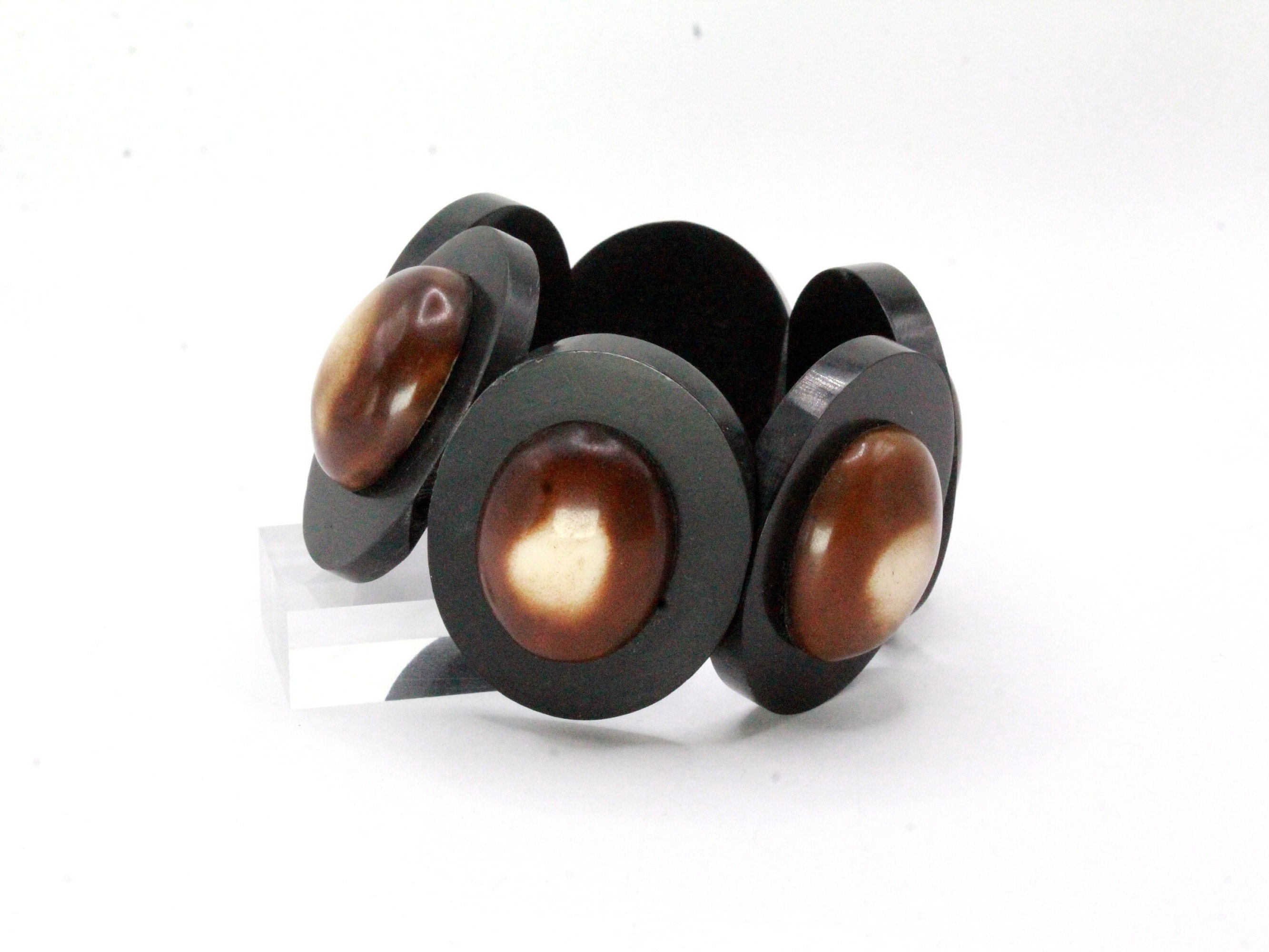 Gerda Lynggaard Monies Danish Horn Stretch Bracelet - Etsy Australia