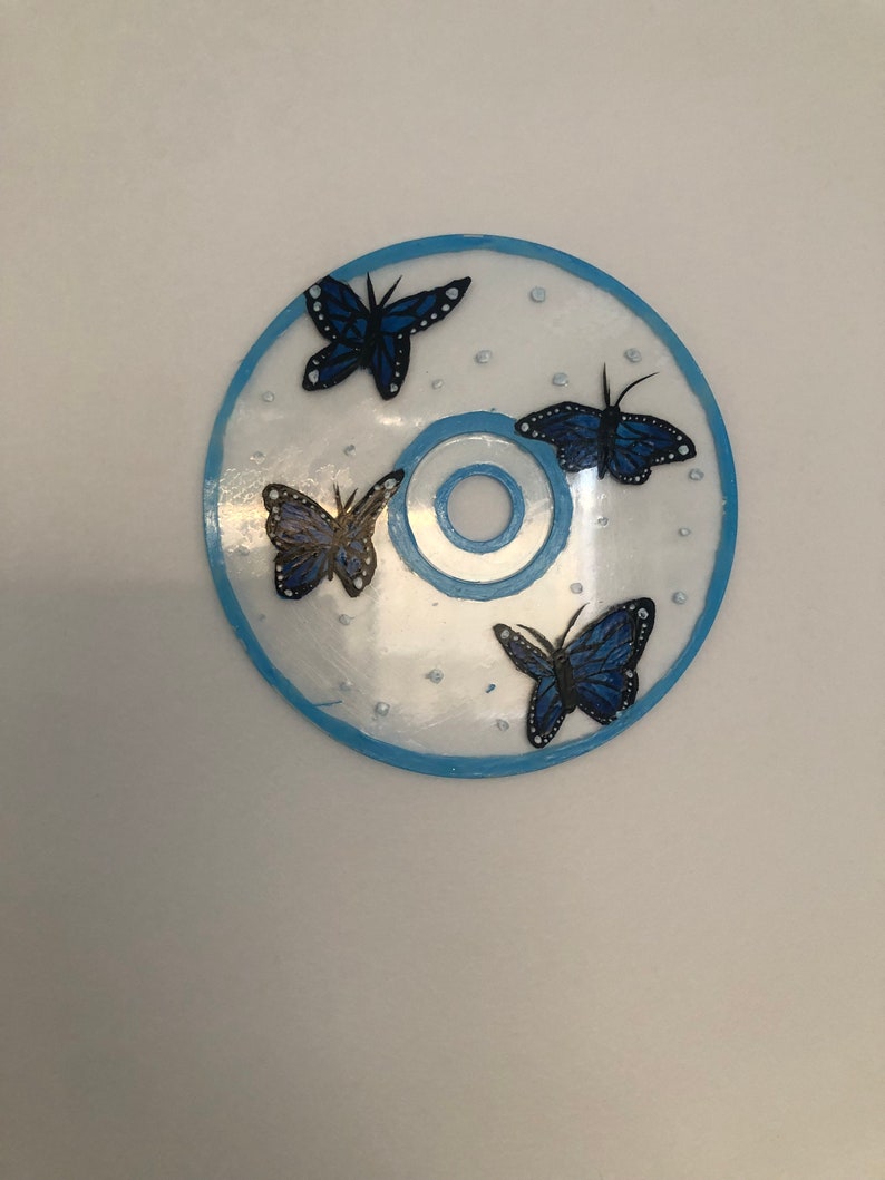 Aesthetic Butterfly CD Art - Etsy
